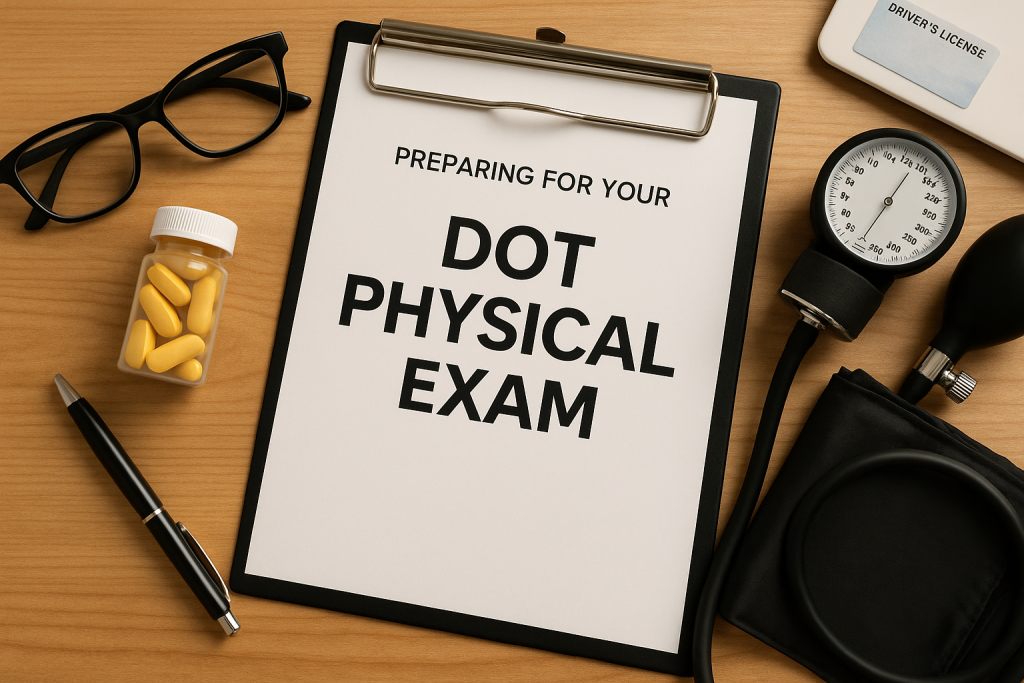 How to Prepare for Your DOT Physical Exam - $80 DOT Physicals in ...