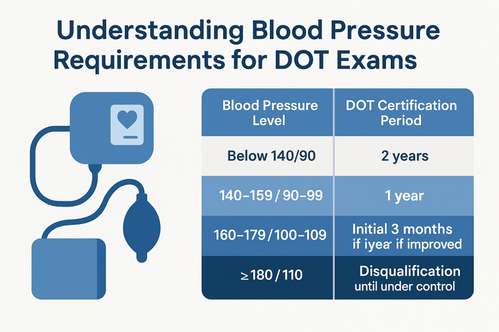 Understanding Blood Pressure Requirements for DOT Exams - $80 DOT ...