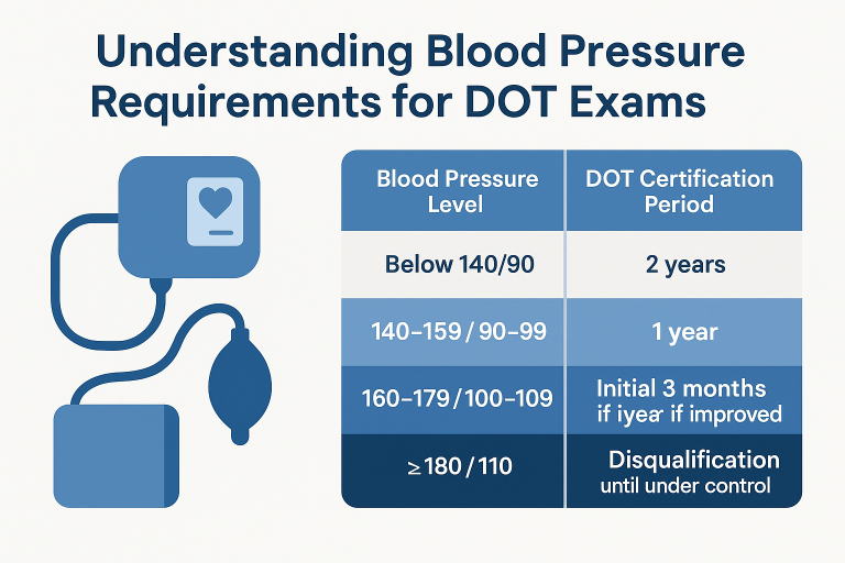 Understanding Blood Pressure Requirements for DOT Exams - $80 DOT ...